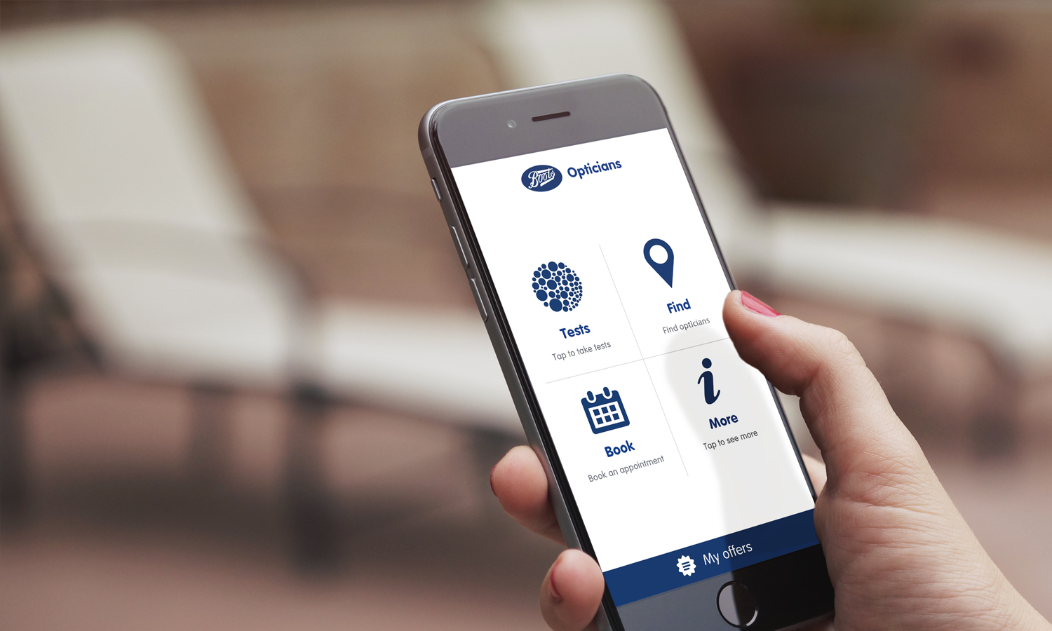 Boots Opticians Eye Test App